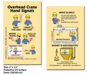 Overhead Crane Sign